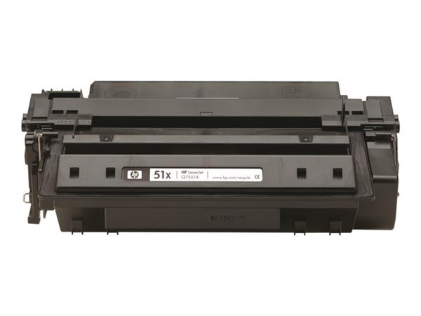 HP 51X High Yield Black Original LaserJet Toner Cartridge (Q7551X) | EE ...