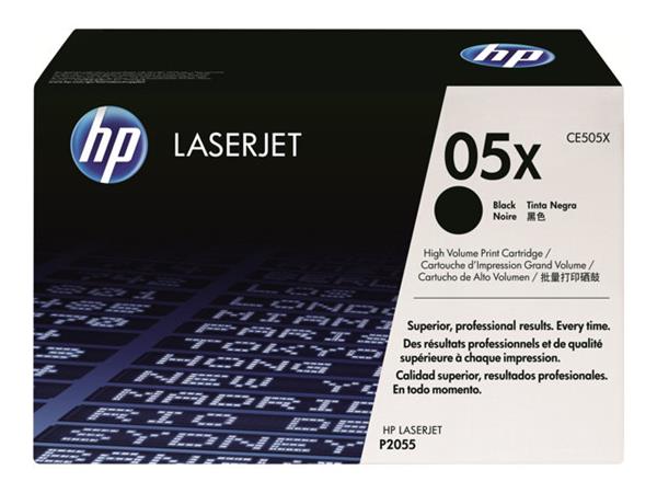 HP 05X High Yield Black Original LaserJet Toner Cartridge (CE505X) | EE ...