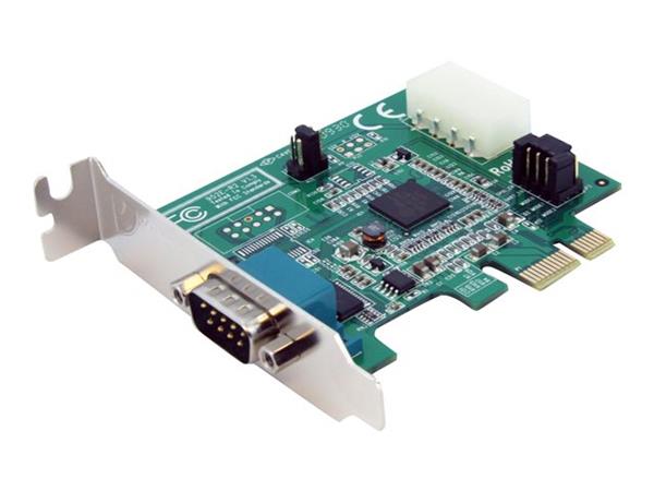 StarTech.com 1 Port Low Profile Native PCI Express Serial Card w/ 16950 ...