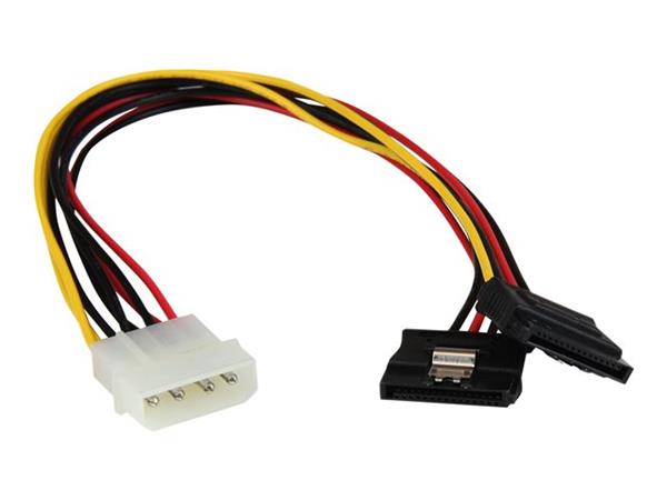8 Inch IDE Peripheral Power Cable 2-Pack 4-Pin Molex Y-Splitter Cables ...