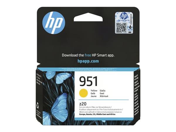 HP 951 Yellow Original Ink Cartridge (CN052AE#BGX) | EE Store