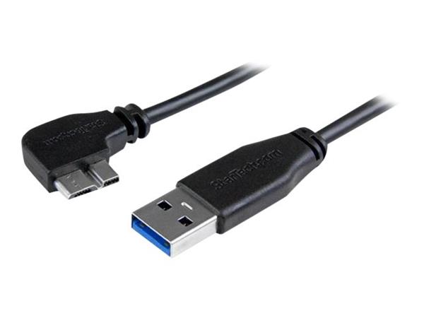 StarTech.com 3ft Slim Micro USB 3.0 Cable (USB3AU1MLS) | EE Store