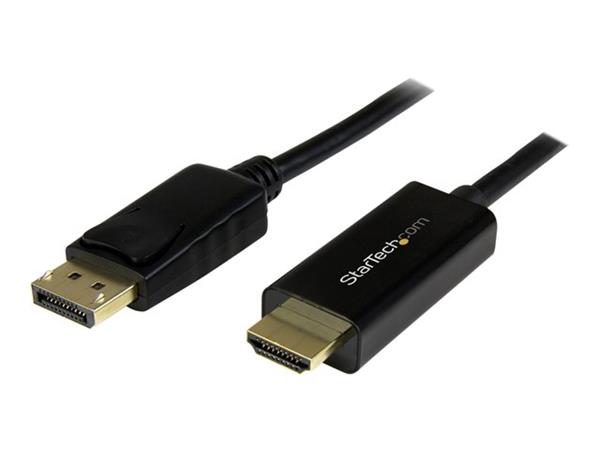 StarTech.com 3m DisplayPort to HDMI Cable - 4K (DP2HDMM3MB) | EE Store
