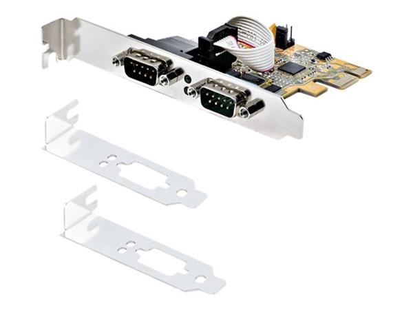 StarTech.com PCIe Dual Serial Port Card (21050-PC-SERIAL-LP) | EE Store