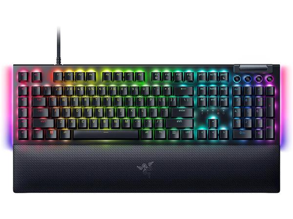 Razer BlackWidow V4 (Green Switch) - UK Layout (RZ03-04690300-R3W1 ...
