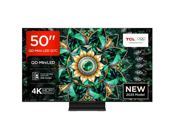 TCL 50" C7K QLED Mini-LED Google TV (50C7K-UK) | EE Store