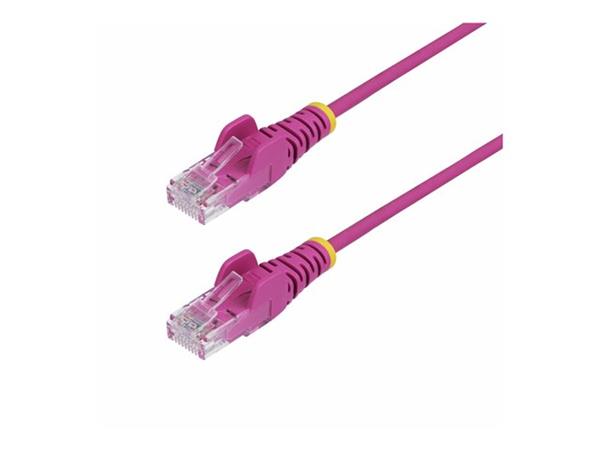 StarTech.com 15m Pink Slim CAT6 Cable (N6PAT15MPKS) | EE Store