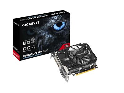 Gigabyte AMD Radeon R7 360 OC 2GB GDDR5 PCI-E Graphics Card (GV-R736OC ...